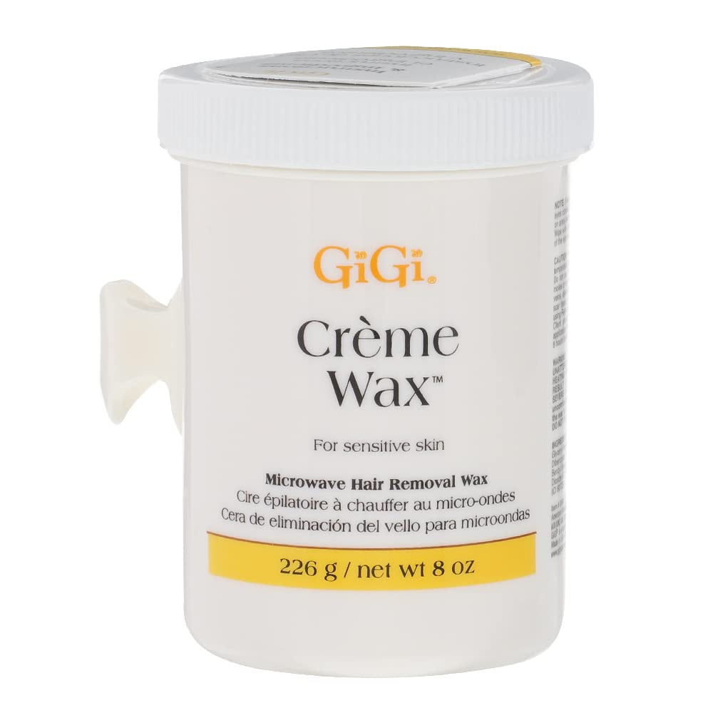 GiGi Crème Wax for Sensitive Skin - Microwave Hair Removal Wax, 8 ...