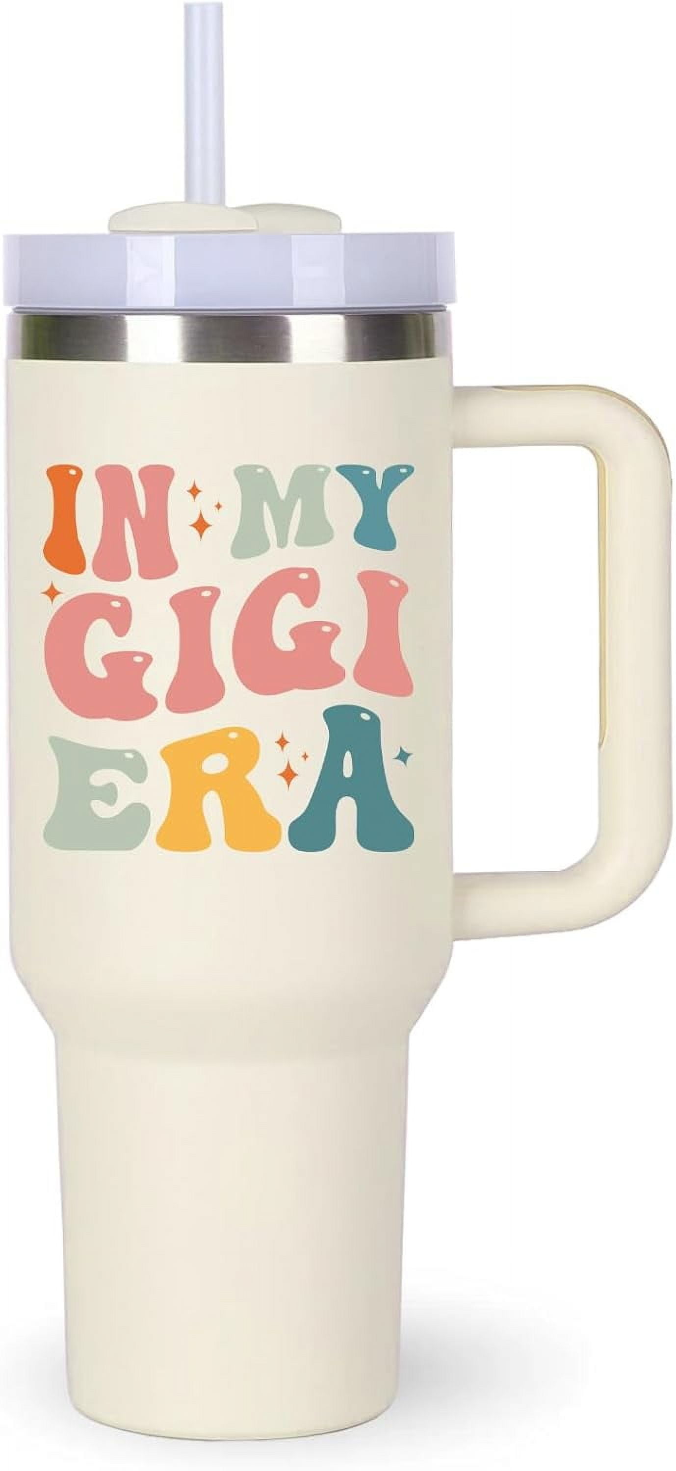 Gigi Cup Tumblers Gifts.40oz In My Gigi Era Tumbler with Handle.Gigi ...
