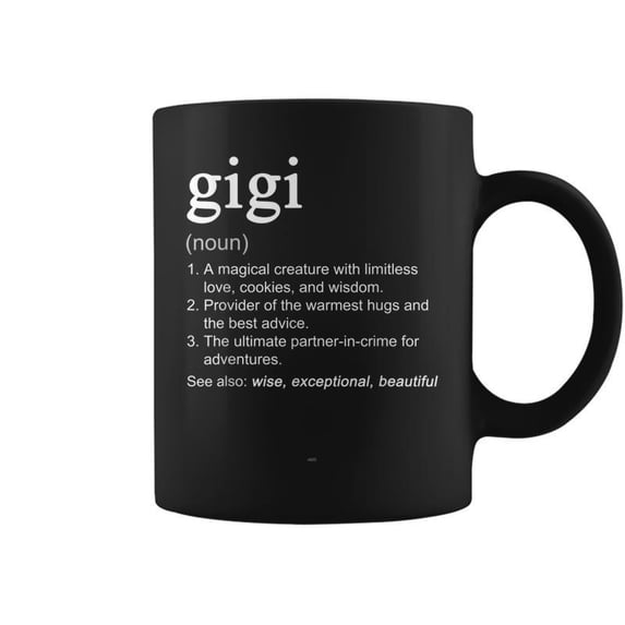 Gigi Definition Funny Mothers Day Grandma Coffee Mug - Walmart.com