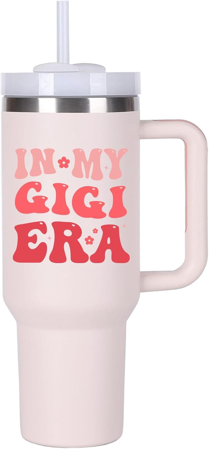 Gigi Gifts Ideas for Grandma.40 oz In My Gigi Era Tumbler with Handle ...