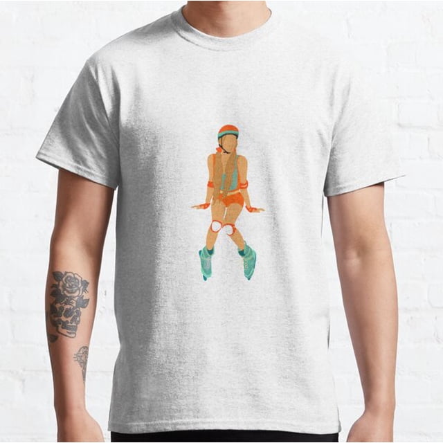 Gigi Goode Rollerblading Look Classic T-Shirt - Walmart.com