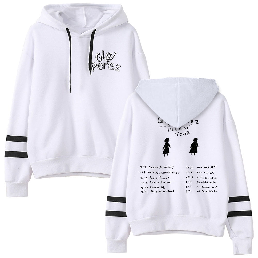 Gigi Perez Headline Tour Pullover Hoodie Unisex Sweatshirt Long Sleeve ...