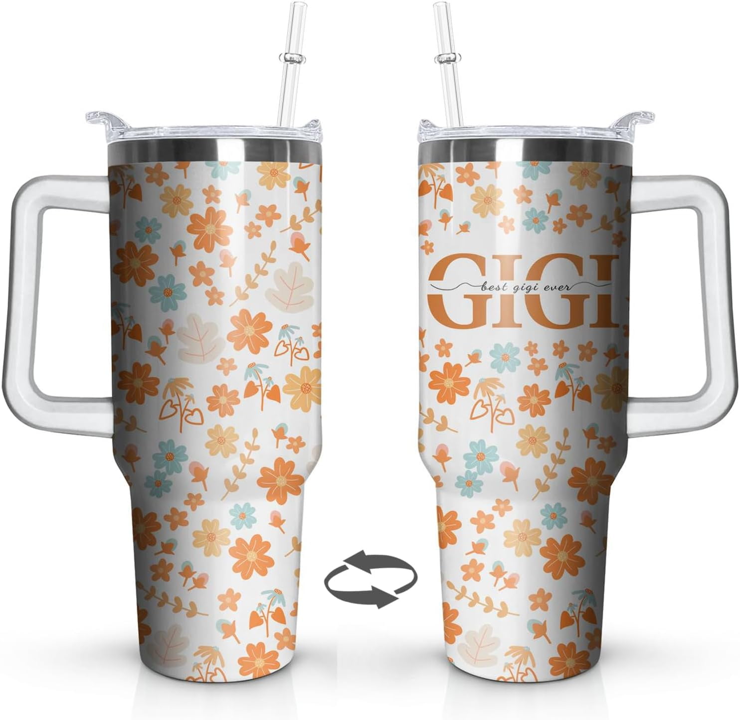 Gigi Tumbler 40 Oz, Birthday Gift Christmas Mothers Day Gifts for Gigi ...