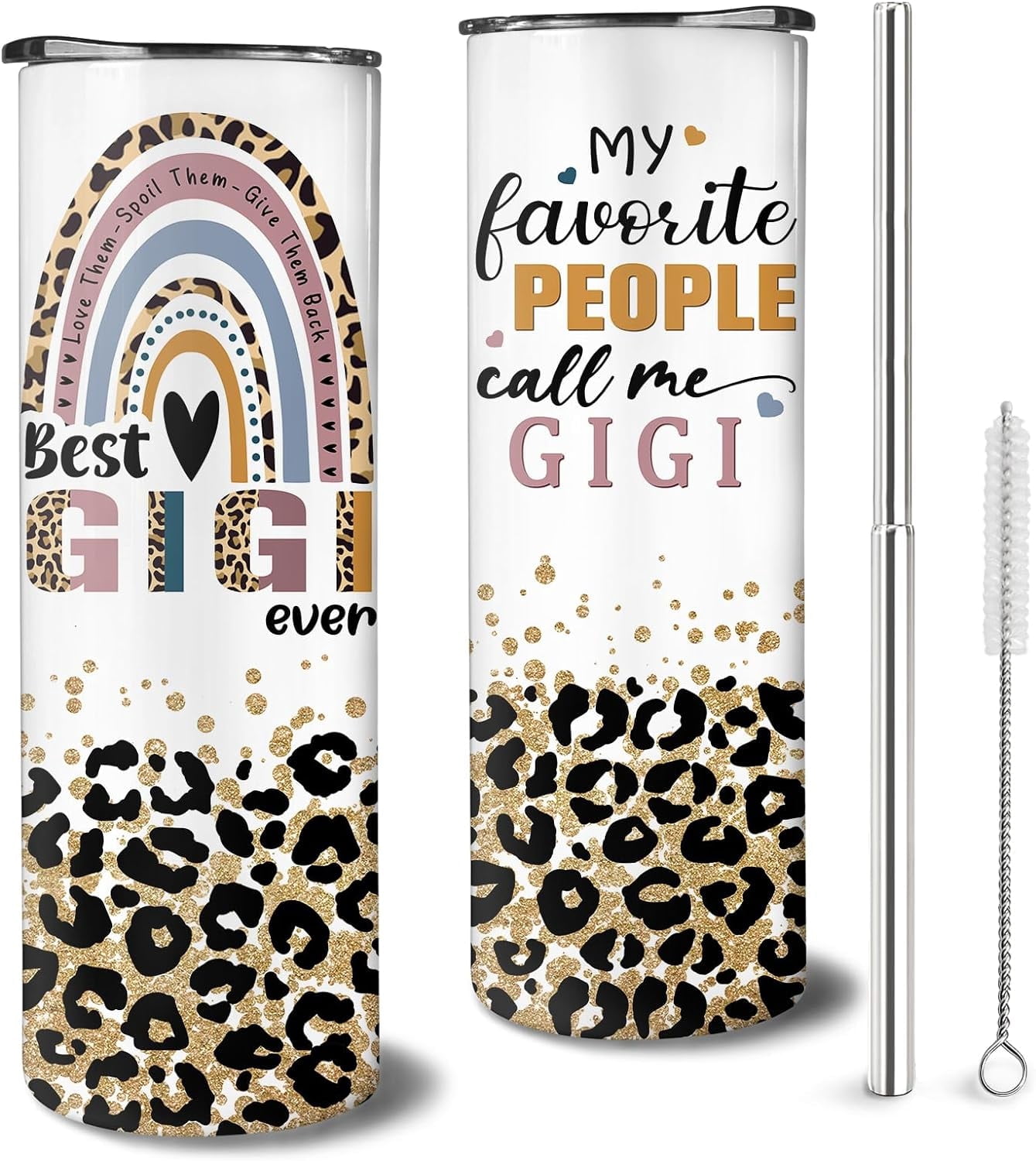 Gigi Tumbler My Favorite People Call Me Gigi Travel Mug 20 oz Skinny ...
