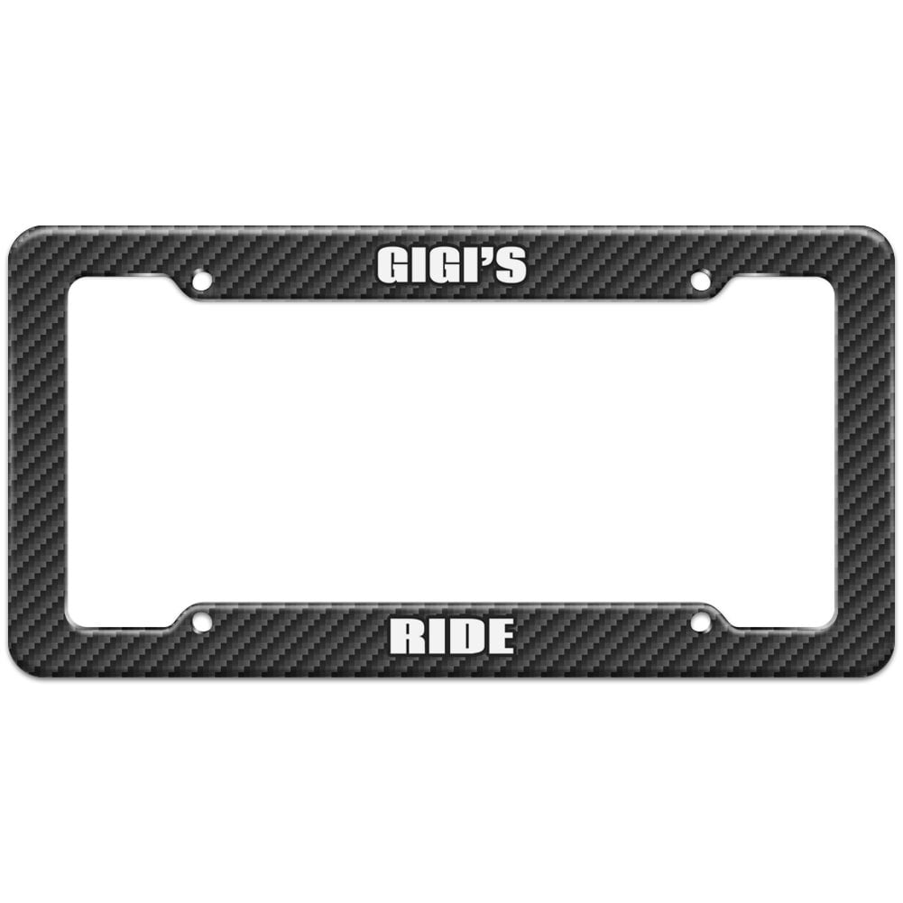 Gigi's Ride - Plastic License Plate Frame - Walmart.com