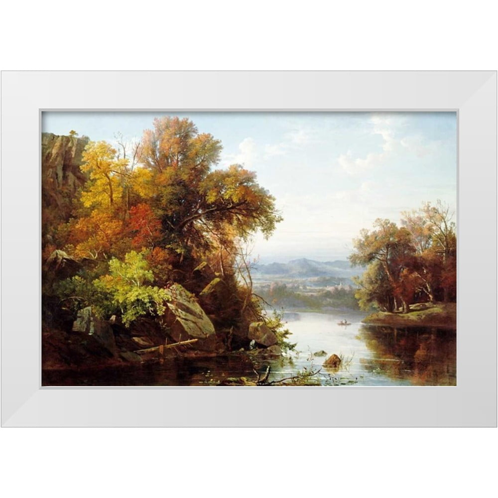 Gignoux, Francois Regis 14x11 White Modern Wood Framed Museum Art Print ...