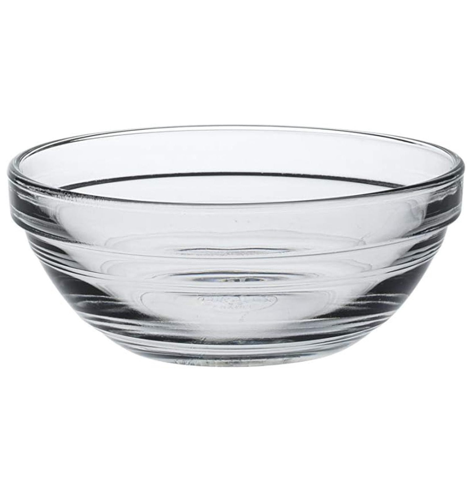 Gigogne Glass Stackable Mixing Bowls/Prep Bowls Set of 6, Clear. 6⅞ oz ...