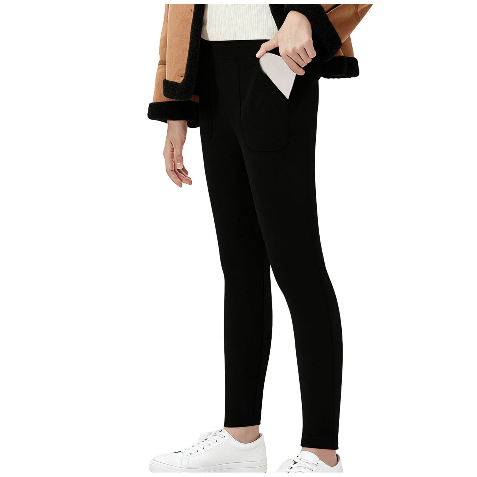 GigrtiJin Toddler Girls Cotton Casual Pants Solid Color Straight Leg ...