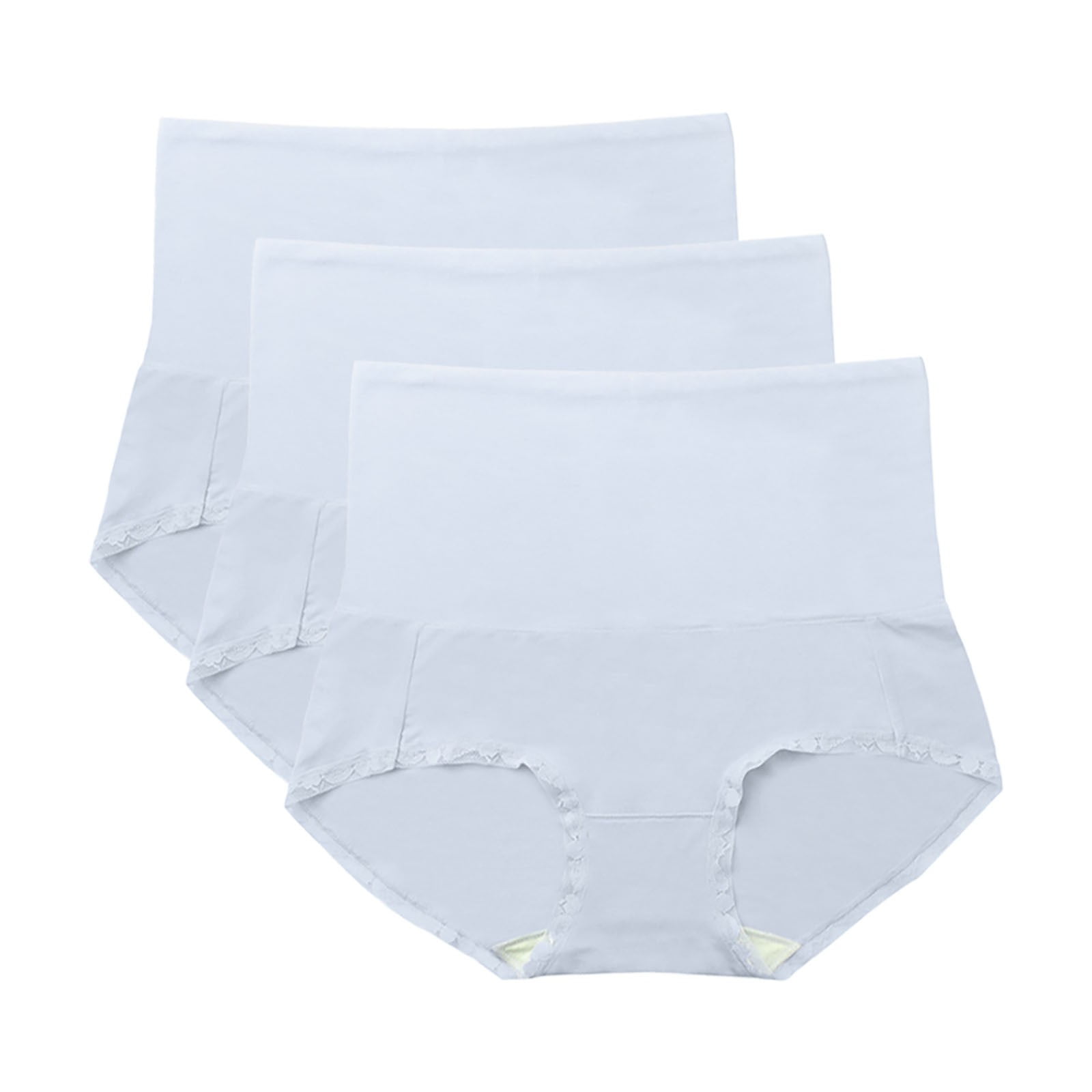 GigrtiJin Womens High Rise Underwear Solid Color Seamless No Show ...