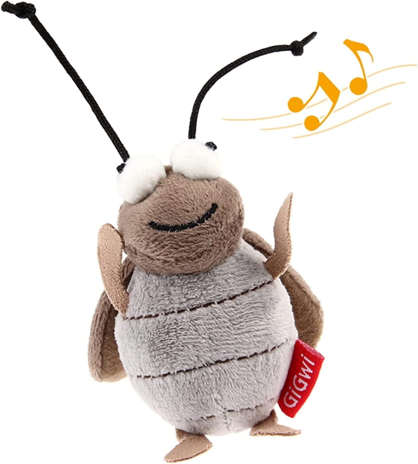 Gigwi Interactive Cricket Cat Toy, Automatic Cricket Squeaky Cat Toys ...