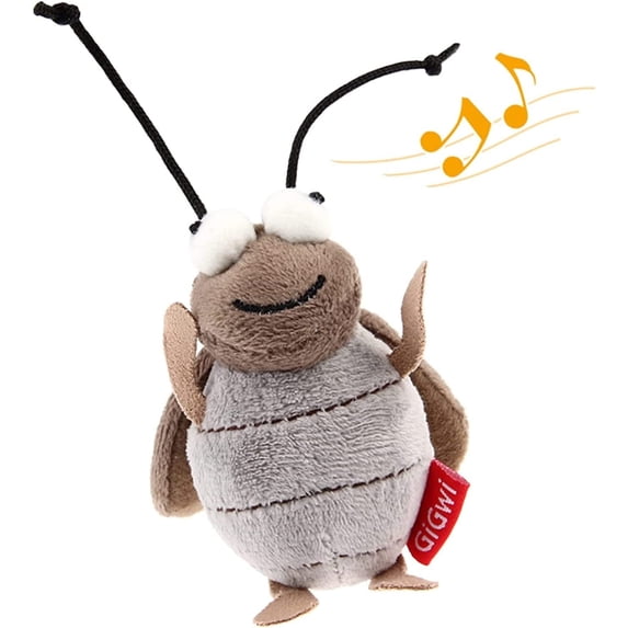 Gigwi Interactive Cricket Cat Toy, Automatic Cricket Squeaky Cat Toys ...