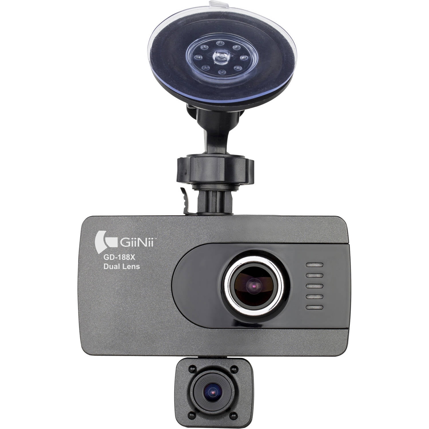 GiiNii GD-188X Dual Lens Dash Cam - Walmart.com