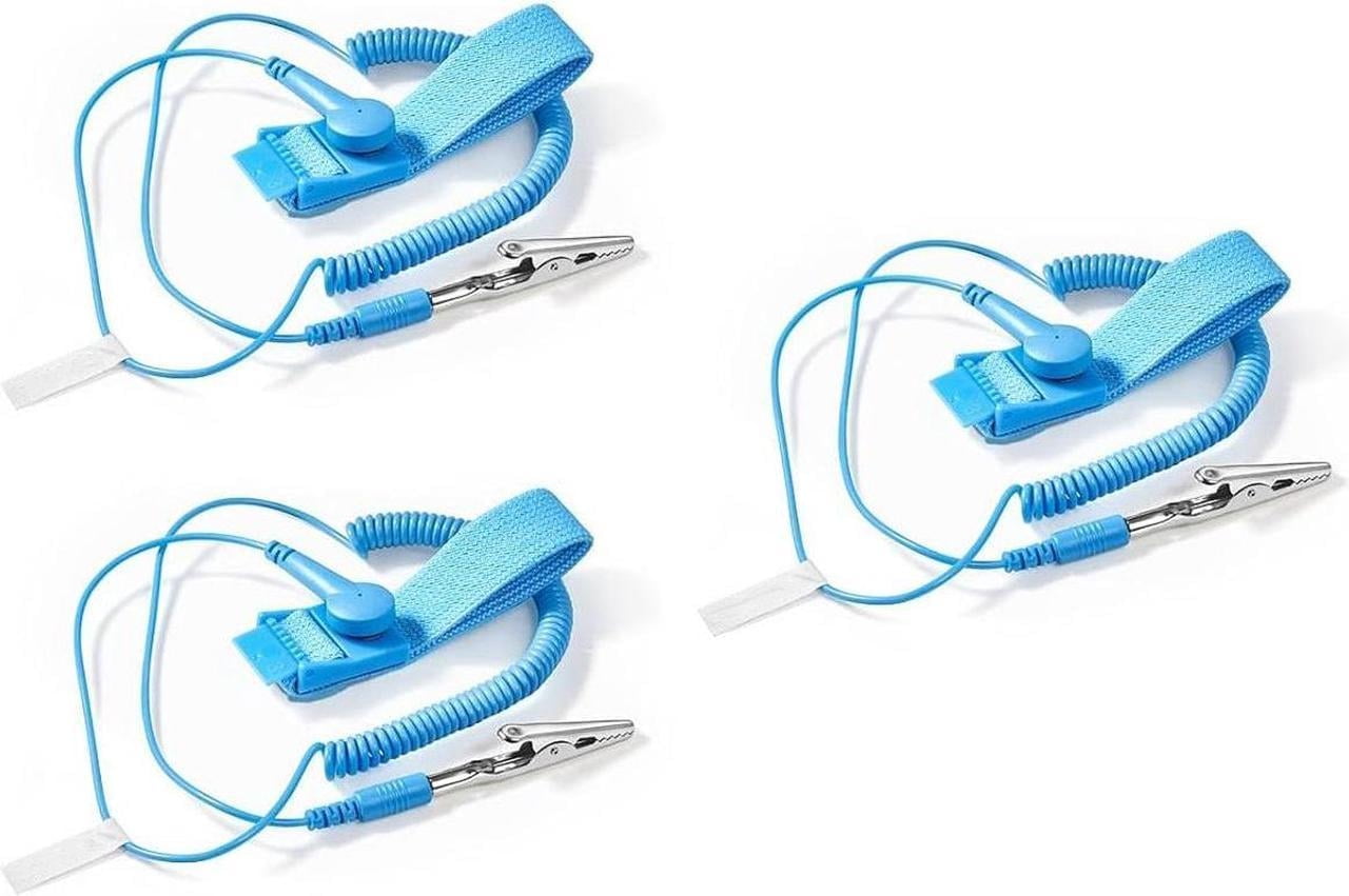 Giizhmy Adjustable Wristband Grounding Electronic Hand Strap, 3PCS with ...