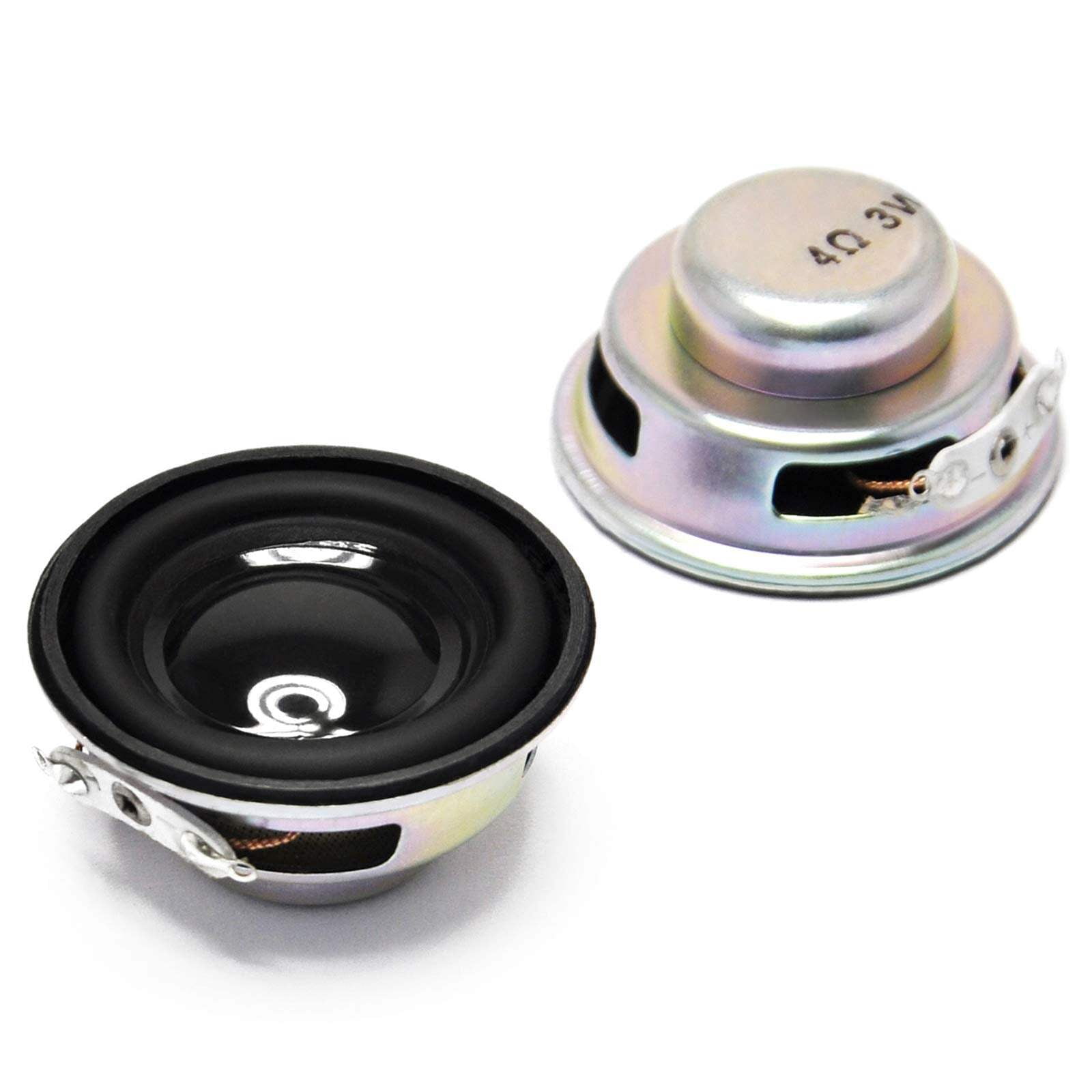 Gikfun 4Ohm 40mm Diameter 3W Full Range Audio Speaker Stereo Woofer ...
