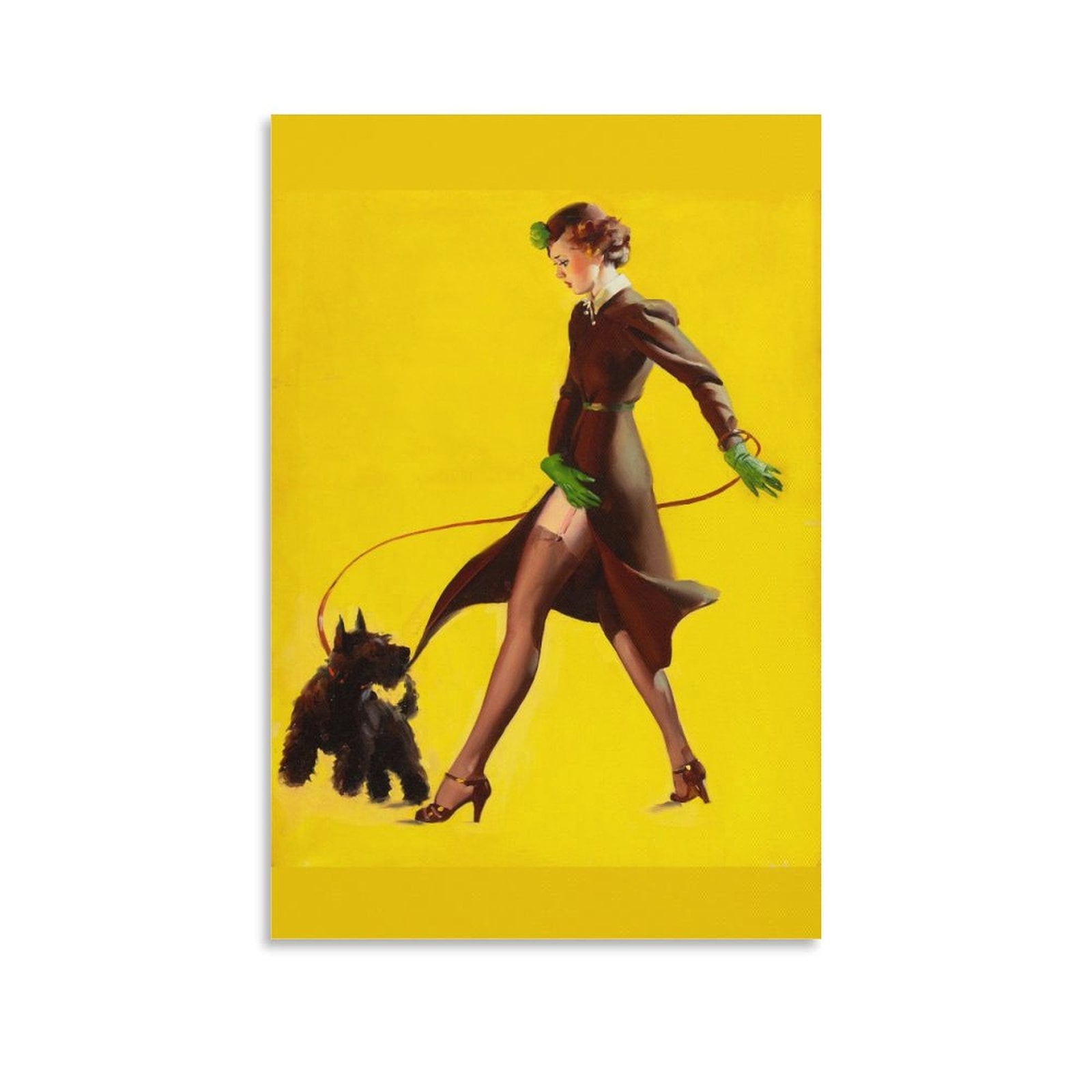 Gil Elvgren Vintage 1950s Pi-n-Up Girl Sexy Illustration Print (51 ...