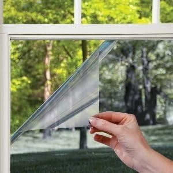 Gila Privacy Control Silver Indoor Window Film 3 ft. W x 15 ft. L ...