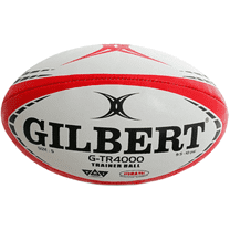 Official Gilbert G-TR4000 Training Rugby Ball - Navy, 3 Ply Poly-Cotton ...