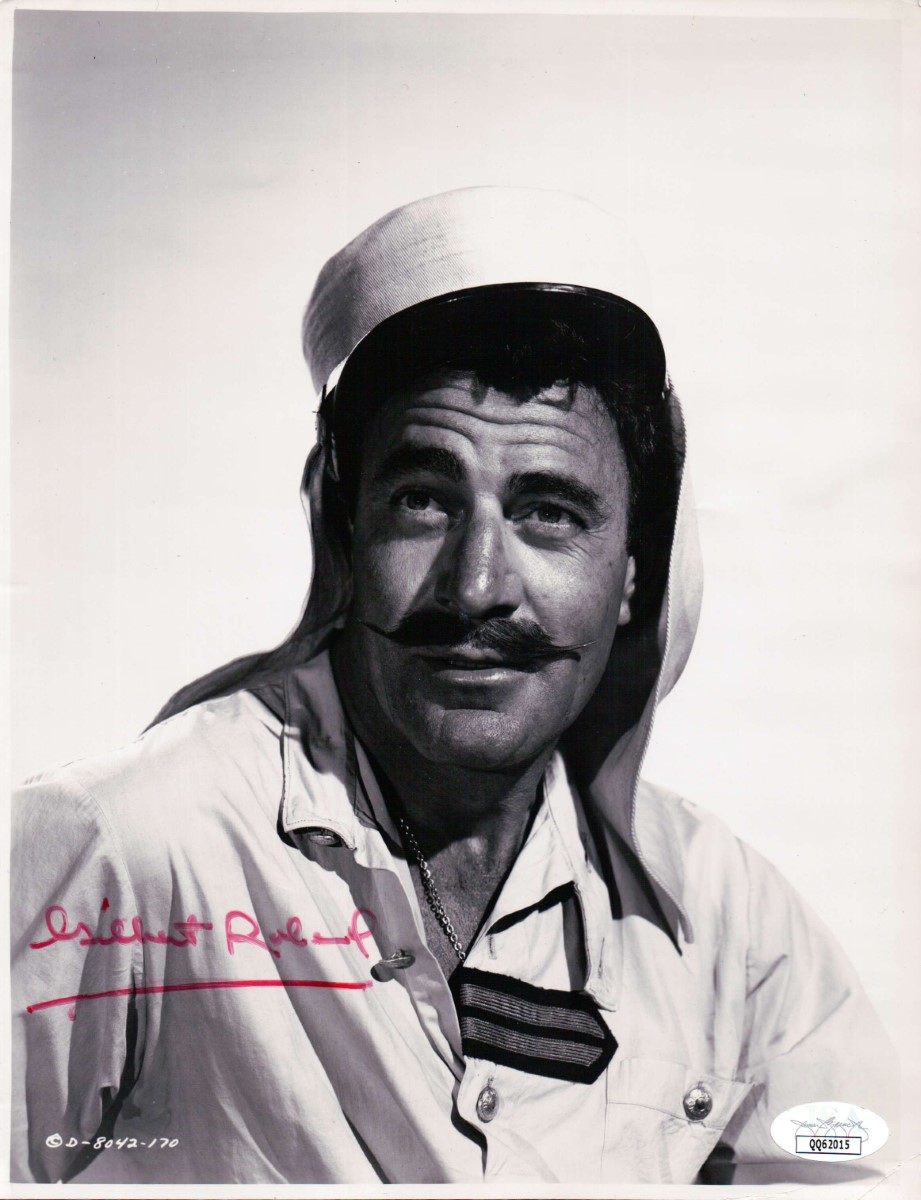 Gilbert Roland Signed Autographed 8X10 Photo Legendary Actor JSA ...