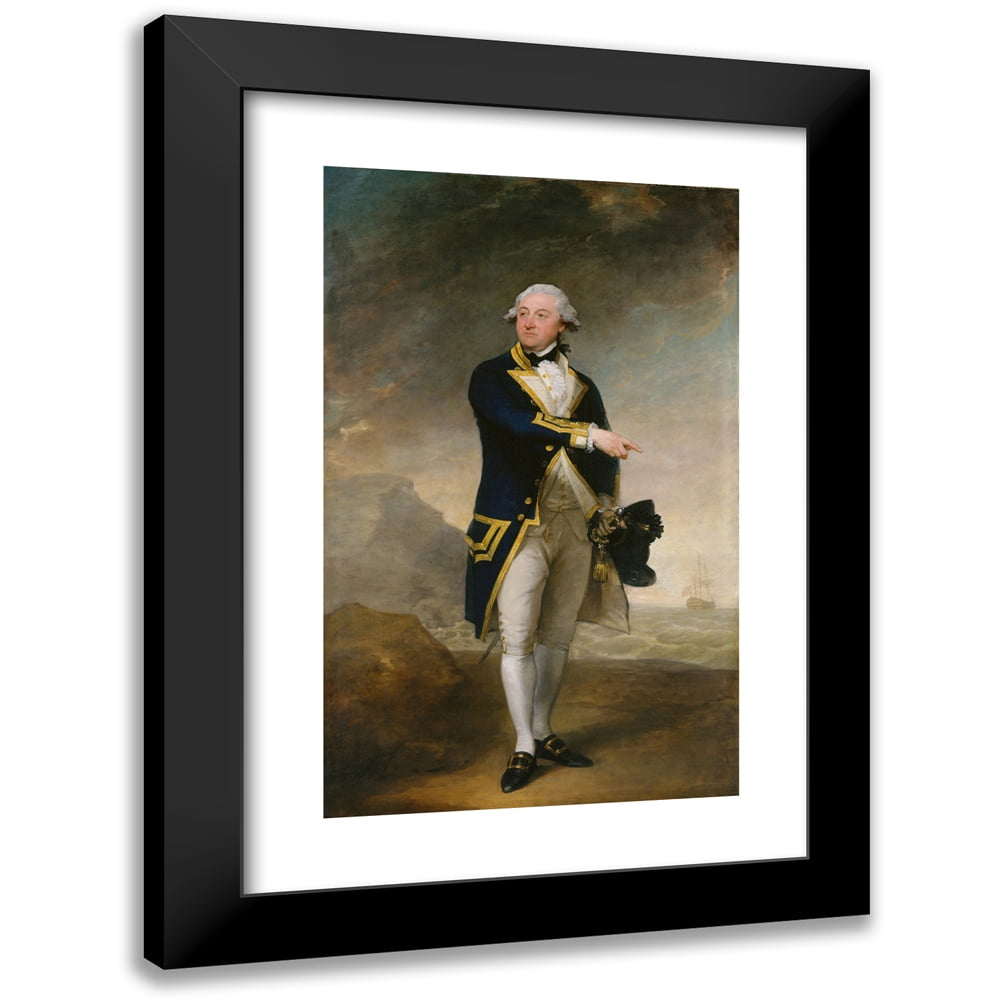 Gilbert Stuart 13x18 Black Modern Framed Museum Art Print Titled ...