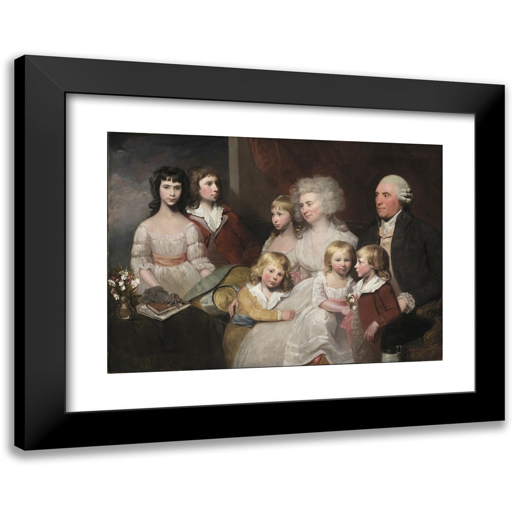 Gilbert Stuart 14x11 Black Modern Framed Museum Art Print Titled - The ...