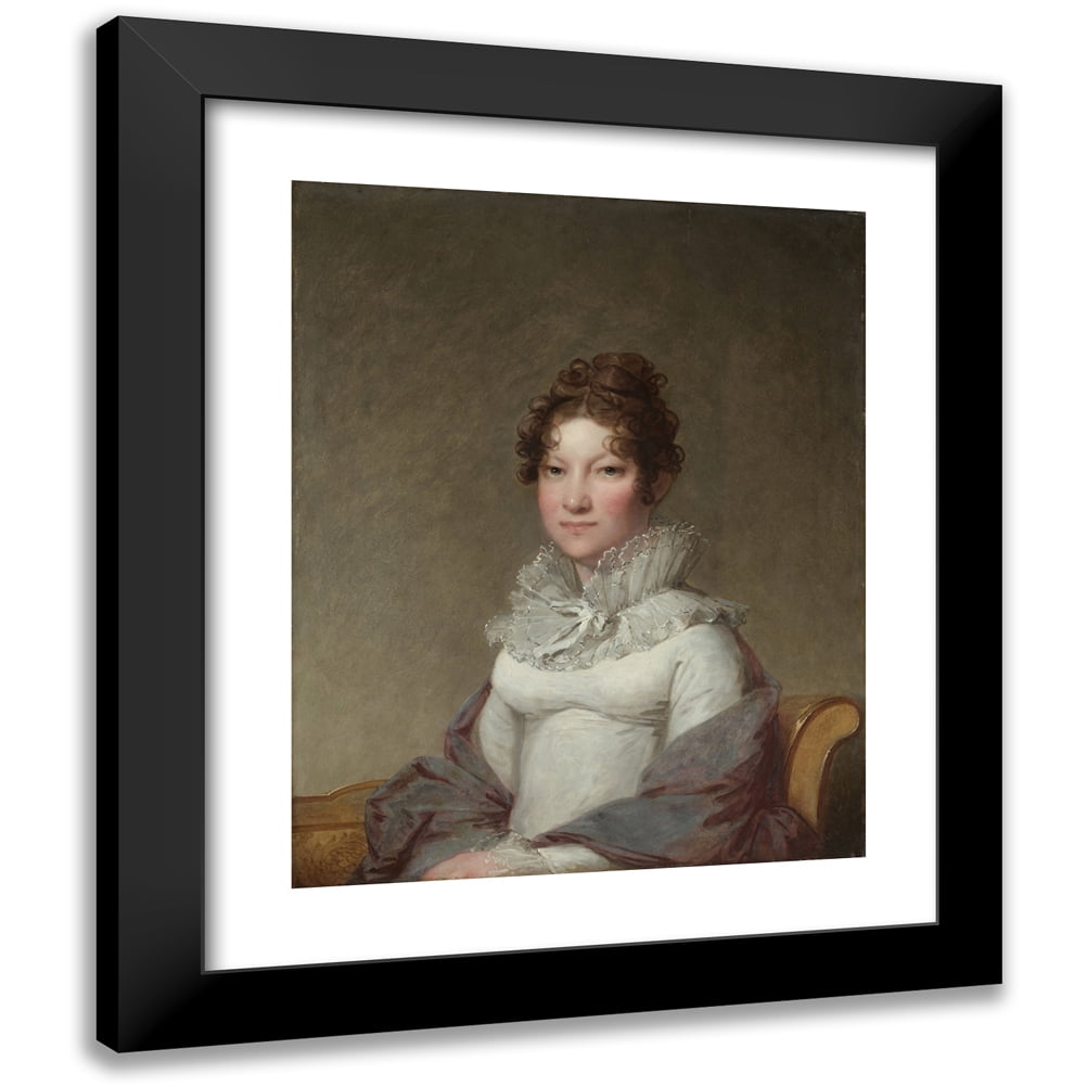 Gilbert Stuart 15x18 Black Modern Framed Museum Art Print Titled - Mary ...