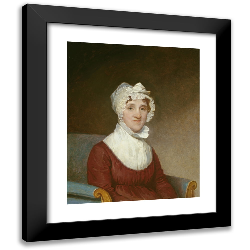 Gilbert Stuart 15x18 Black Modern Framed Museum Art Print Titled ...