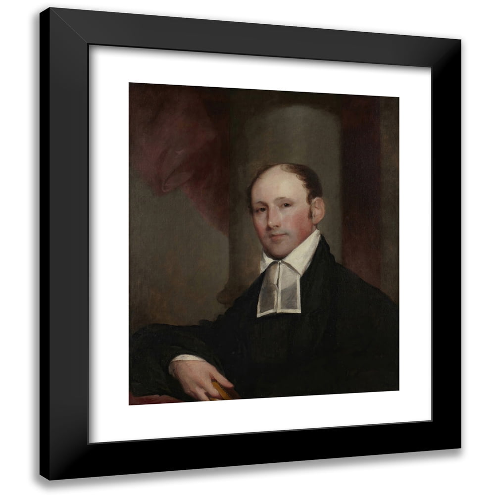 Gilbert Stuart 15x18 Black Modern Framed Museum Art Print Titled - The ...