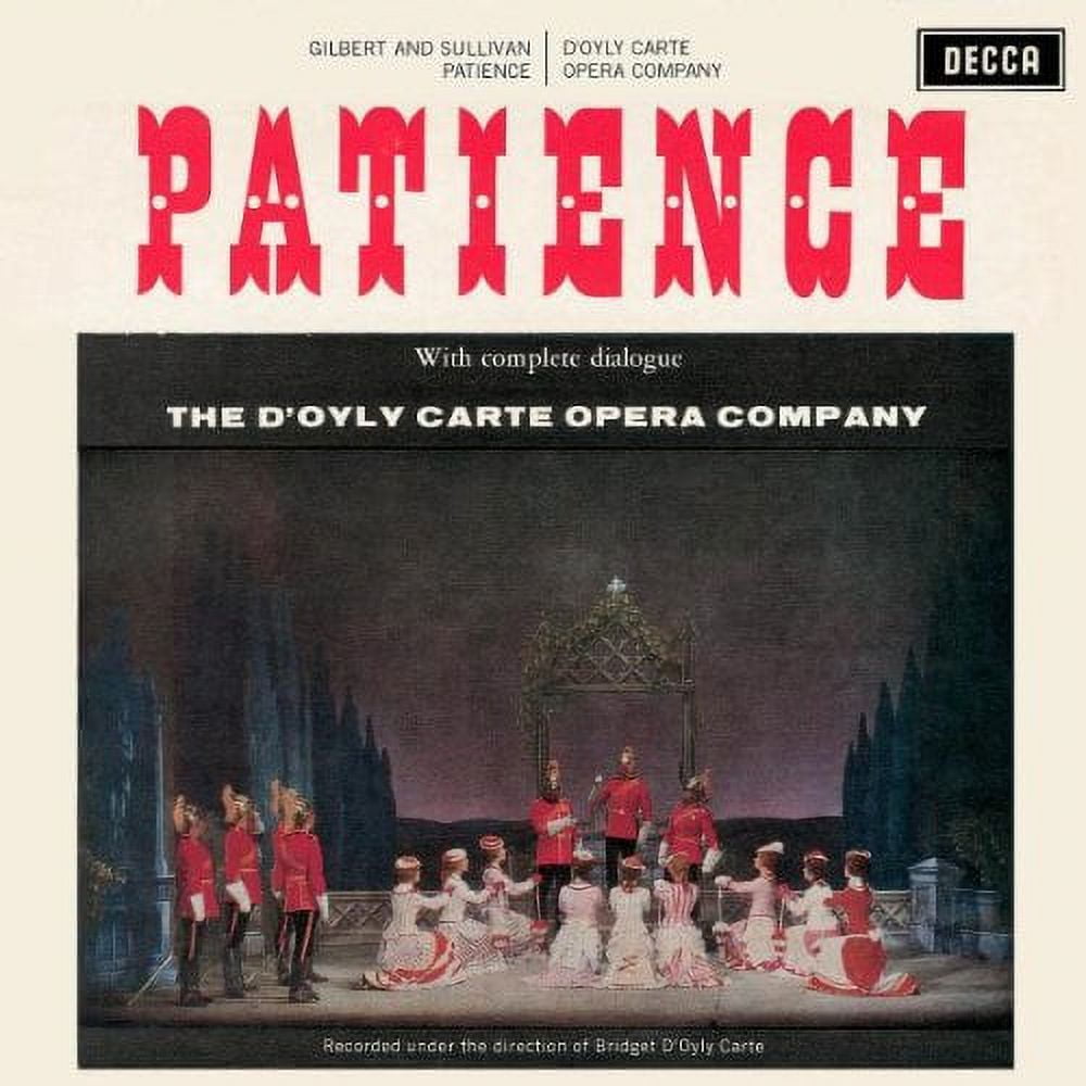 Pre-Owned Gilbert & Sullivan: Patience by D'Oyly Carte Opera Company ...