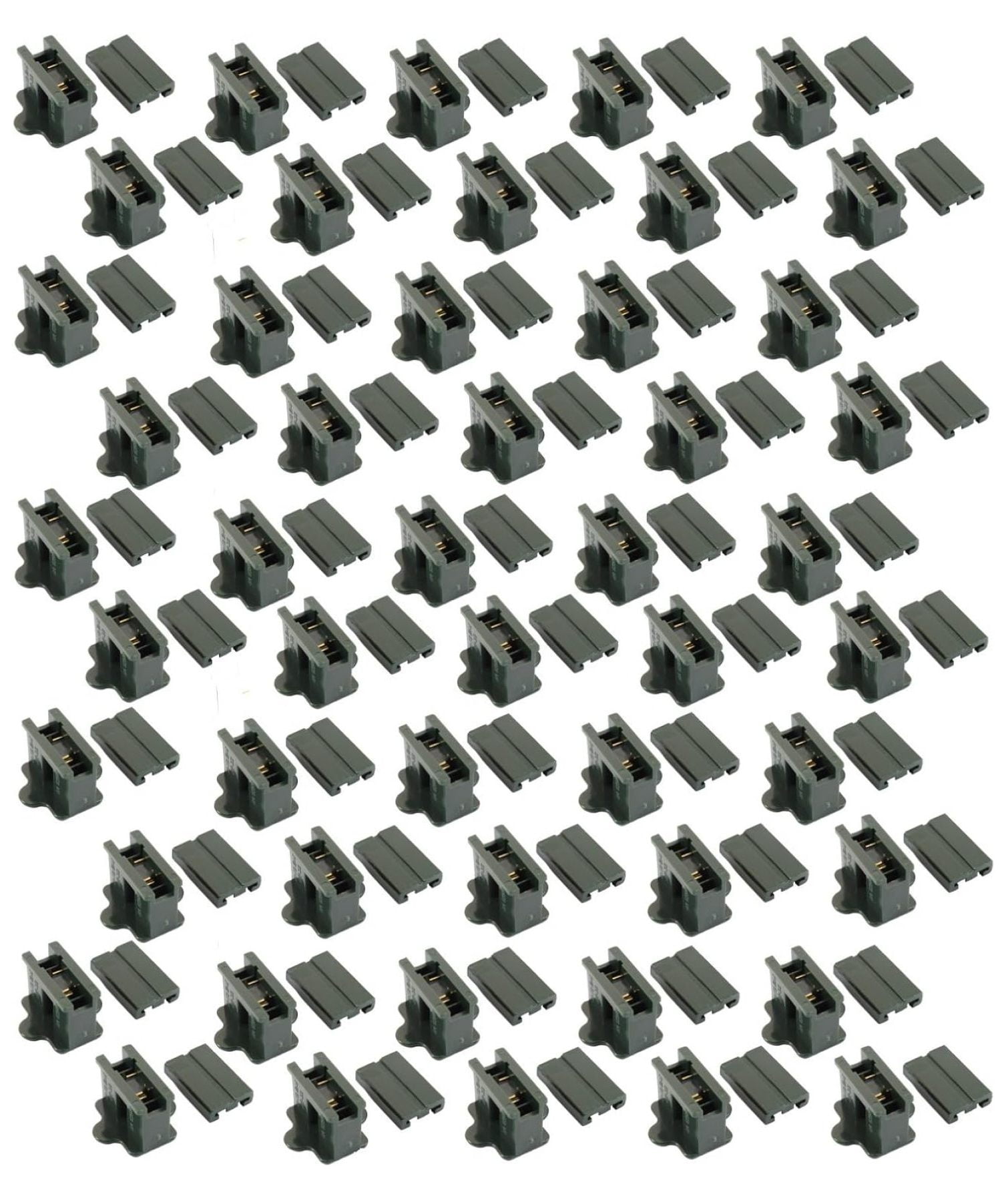 Gilbert/Vampire/Zip Plug, Inline (Female), SPT-2, Green, 50 - Walmart.com