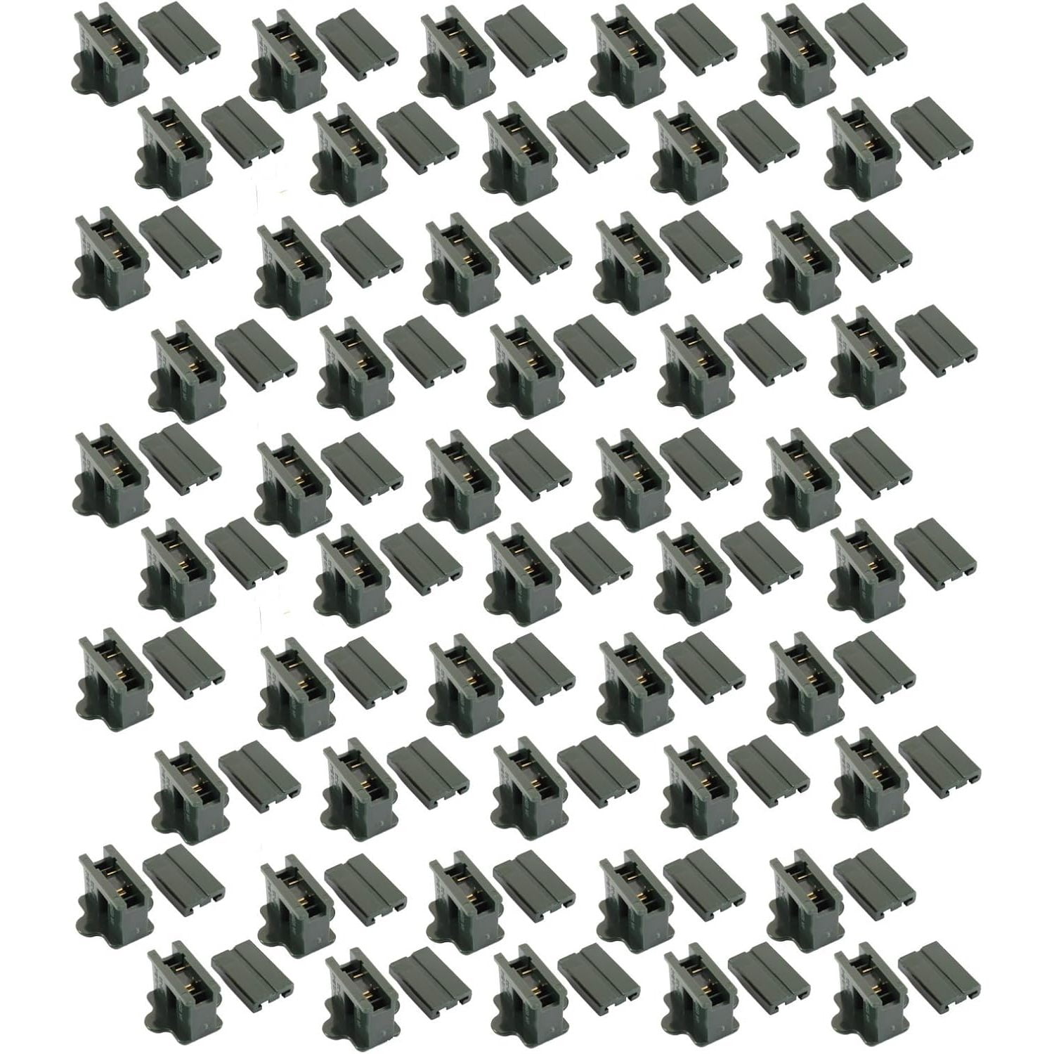 Gilbert/Vampire/Zip Plug, Inline (Female), SPT-2, Green, 50 - Walmart.com