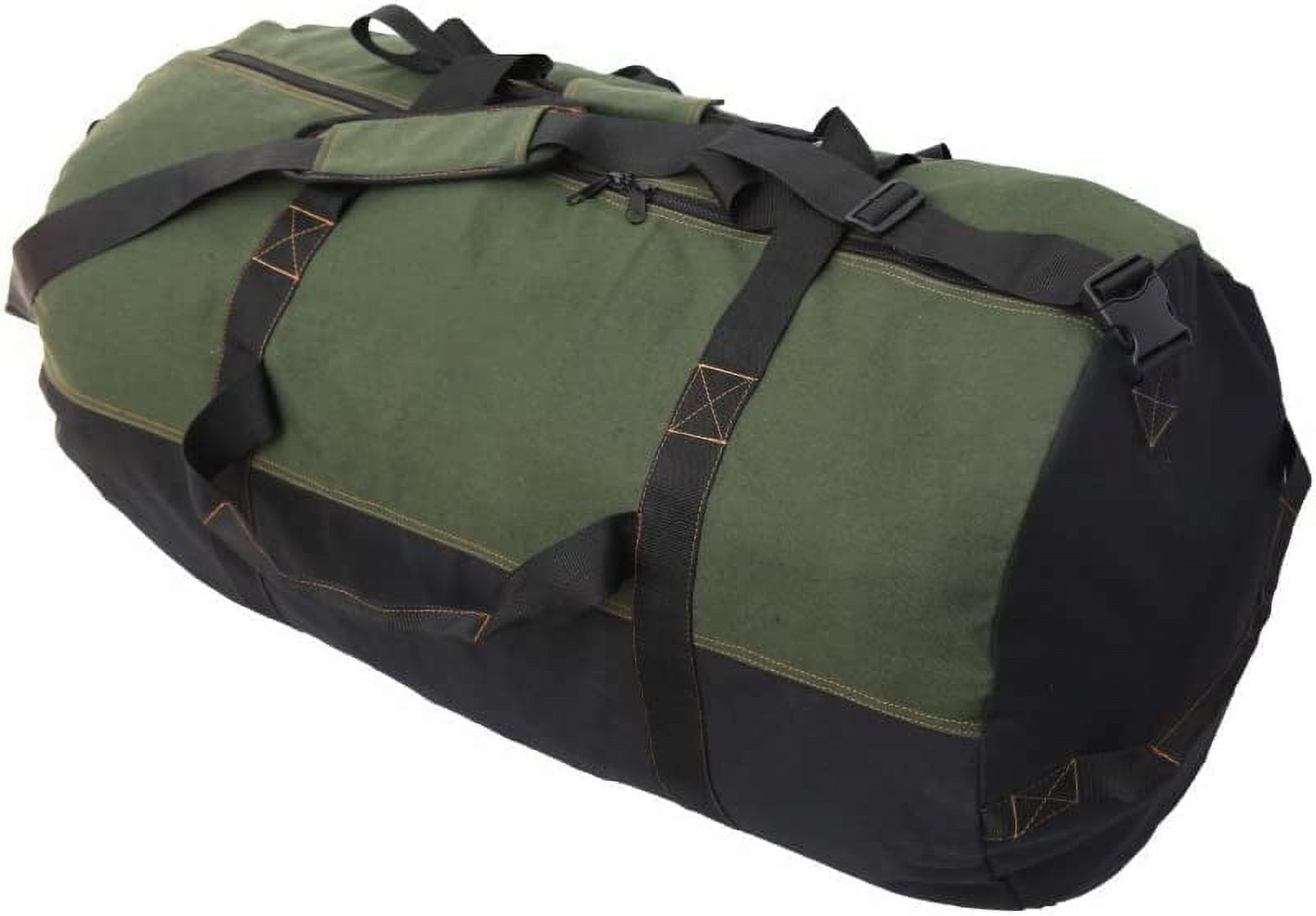Gilbin Cotton Canvas Shoulder Duffle Bag, Tote with Straps Great for ...