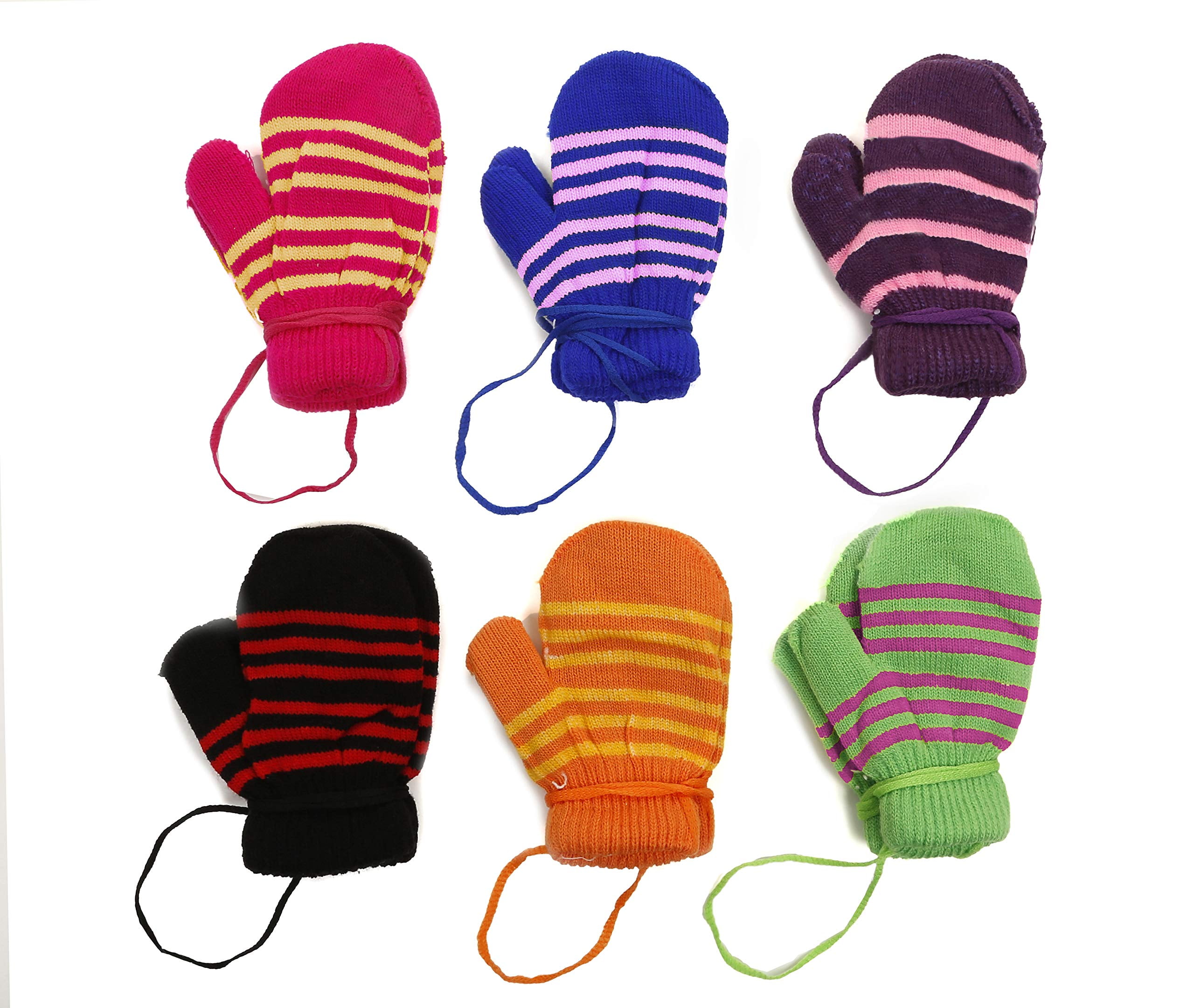 Gilbin Kids Winter Gloves: Toddler Magic Acrylic Insulated Mittens, 6 ...