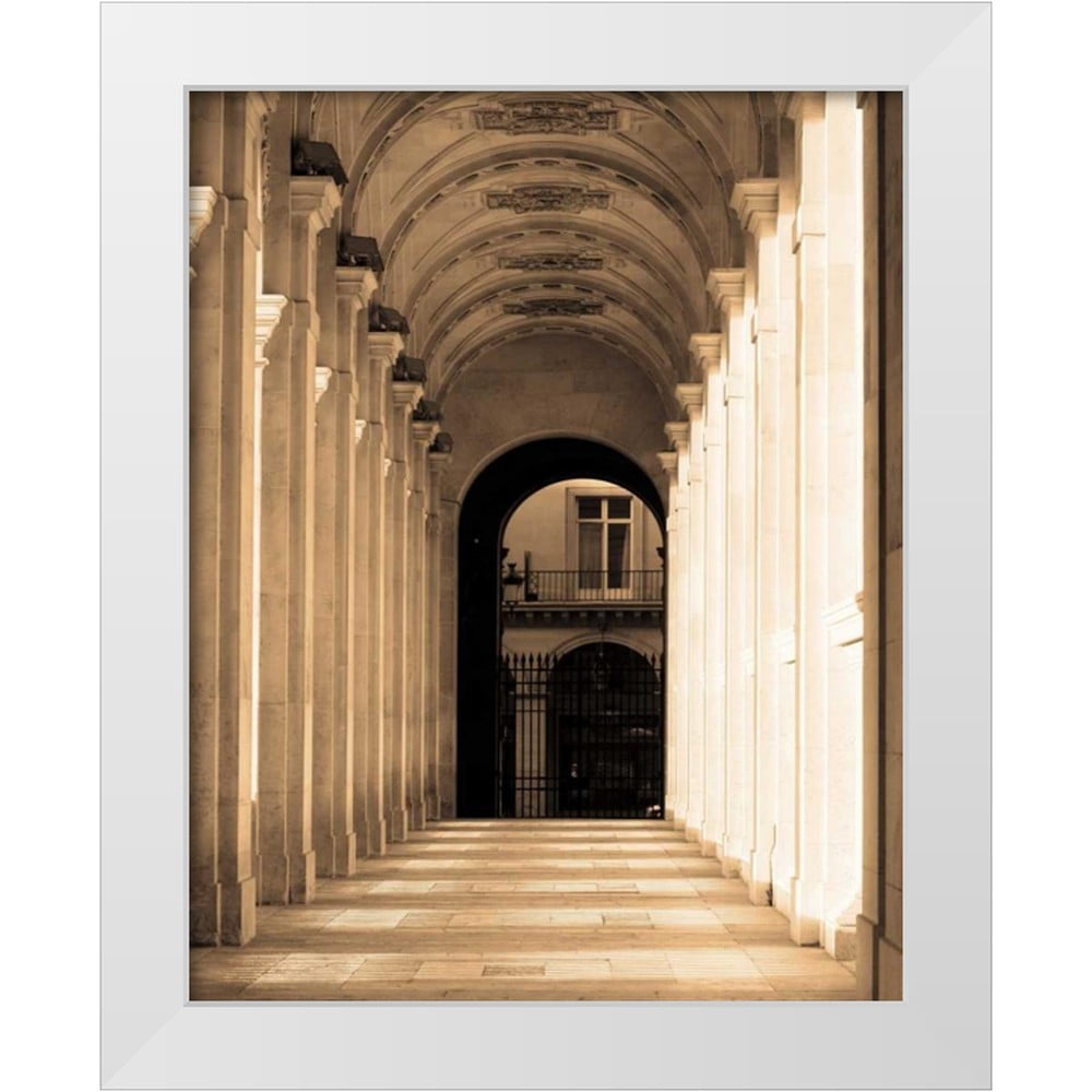 Gilboa, Marina Drasnin 12x14 White Modern Wood Framed Museum Art Print ...