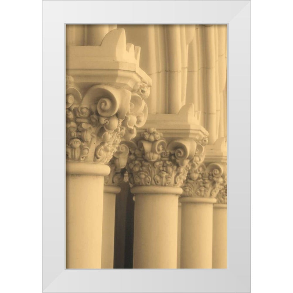 Gilboa, Marina Drasnin 17x24 White Modern Wood Framed Museum Art Print ...