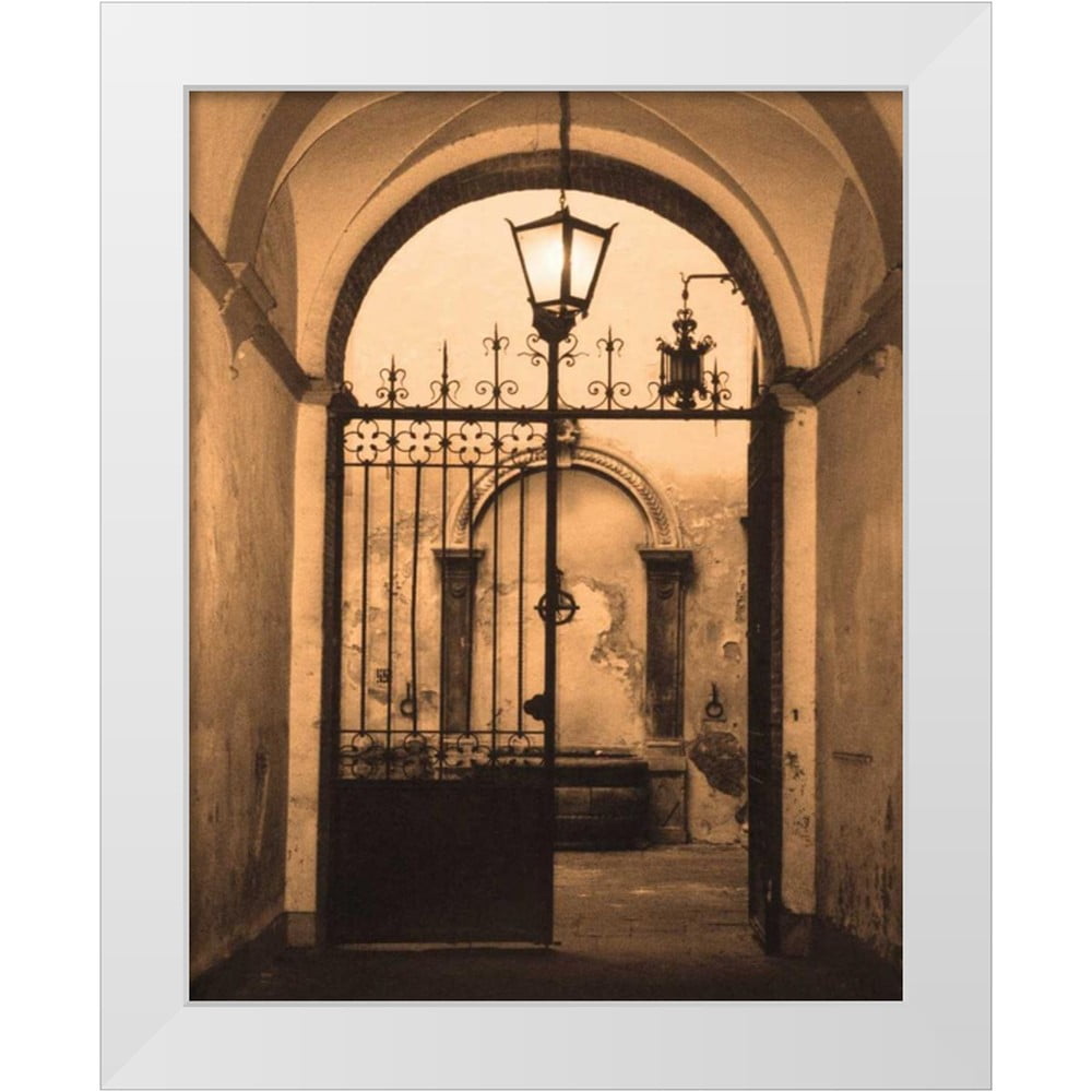 Gilboa, Marina Drasnin 26x32 White Modern Wood Framed Museum Art Print ...