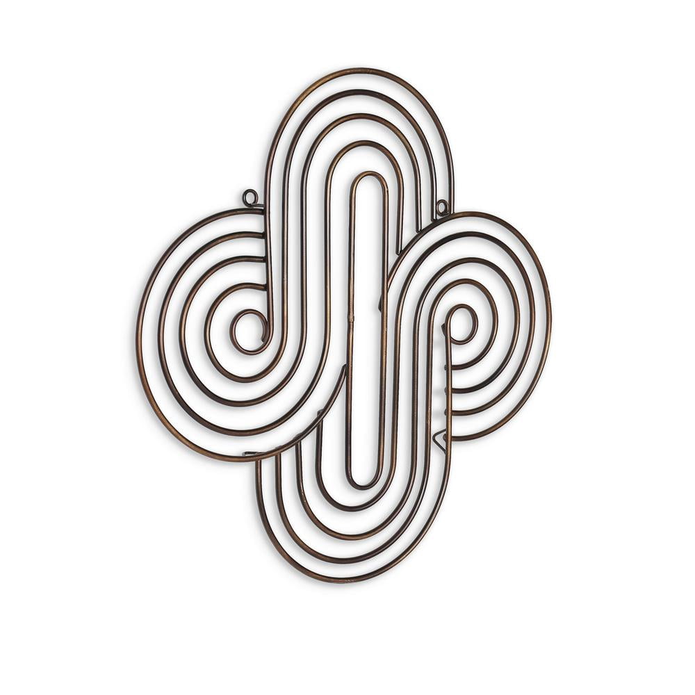 Gild Design House Anissa Bronze Metal Wall Decor - Walmart.com
