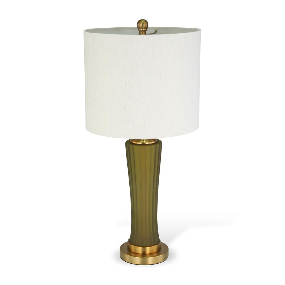 Gild Design House Camila 26" Green Glass Table Lamp - Walmart.com