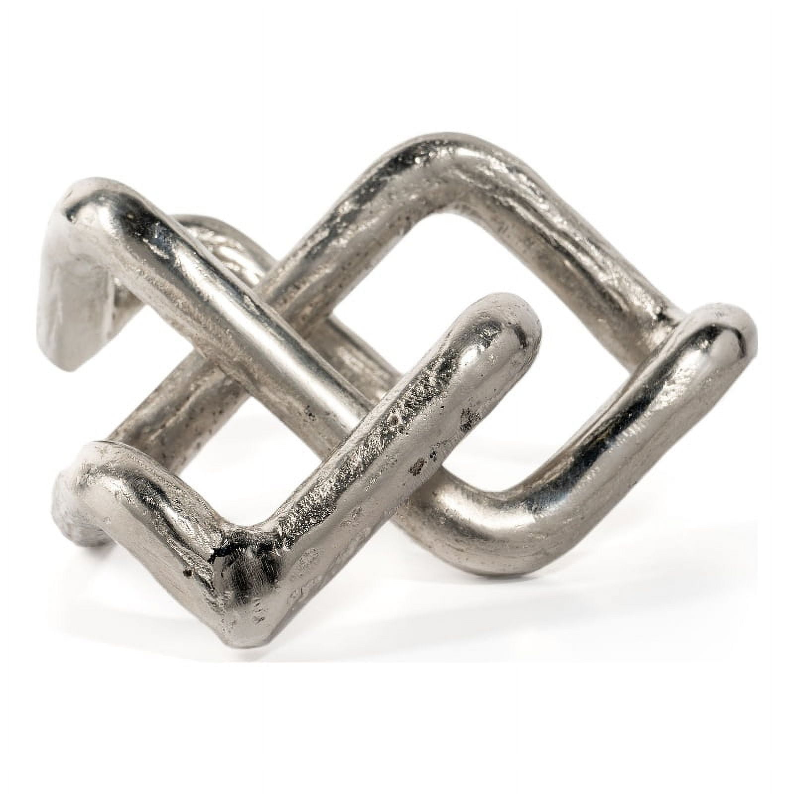 Gild Design House Constance Silver Knot Metal Sculpture - Walmart.com