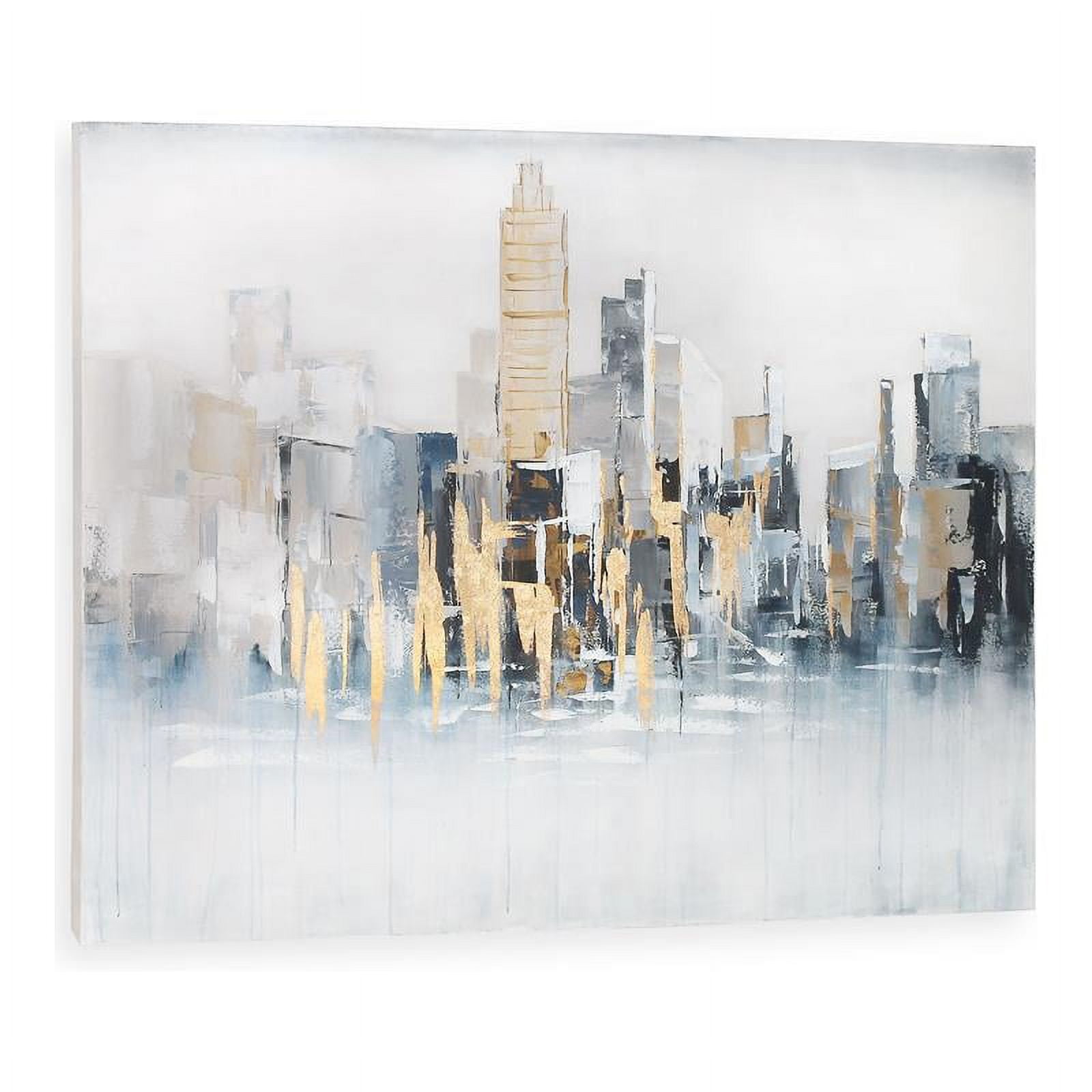 Gild Design House Concete Jungle, Hand Painted Canvas - Walmart.com