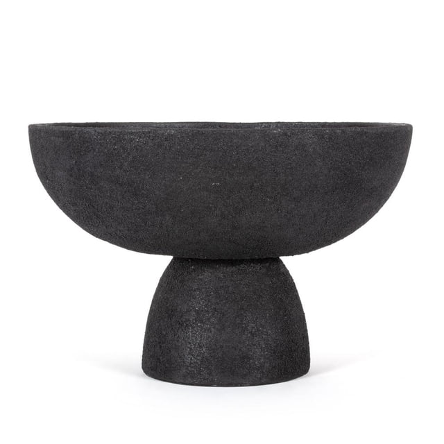 Gild Design House Fennec Pedestal Bowl, Large Black - Walmart Business ...