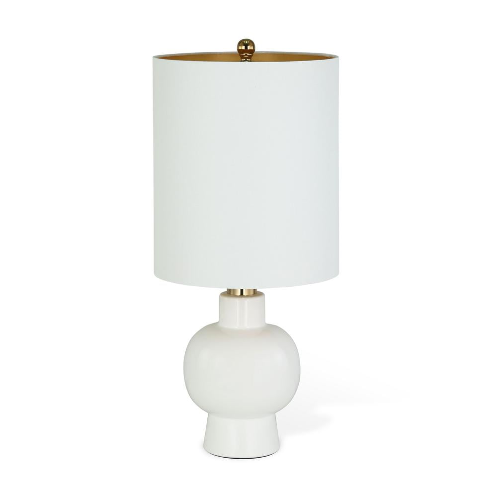 Gild Design House Malani 27" White Ceramic Table Lamp - Walmart.com