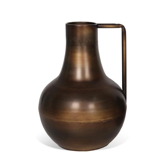 Gild Design House Wallace 11" Bronze Metal Table Vase - Walmart ...