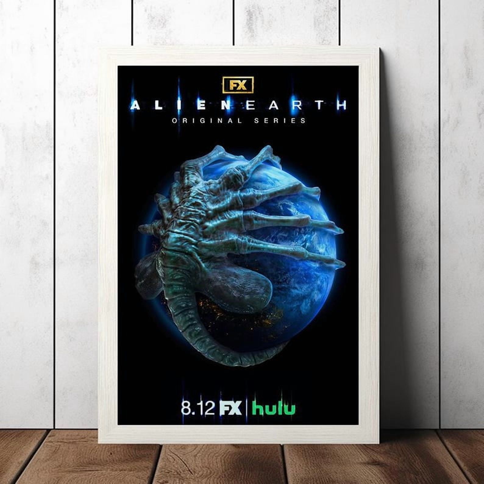 Gild Leaf Alien Earth 2025 Movie Poster, Print,Horror - Sci-Fi Room ...