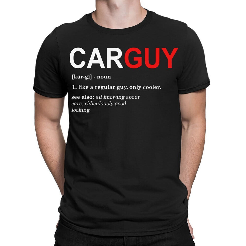 Gild Leaf Car Guy Definition Garage Mechanic Auto Repair Mens T-Shirts ...