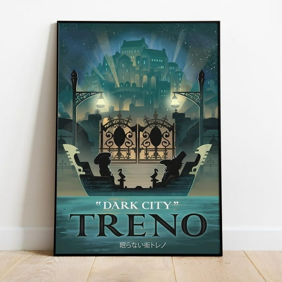 Gild Leaf Final Fantasy Poster, Frameless Wall Art & Print, Ff14 Art ...