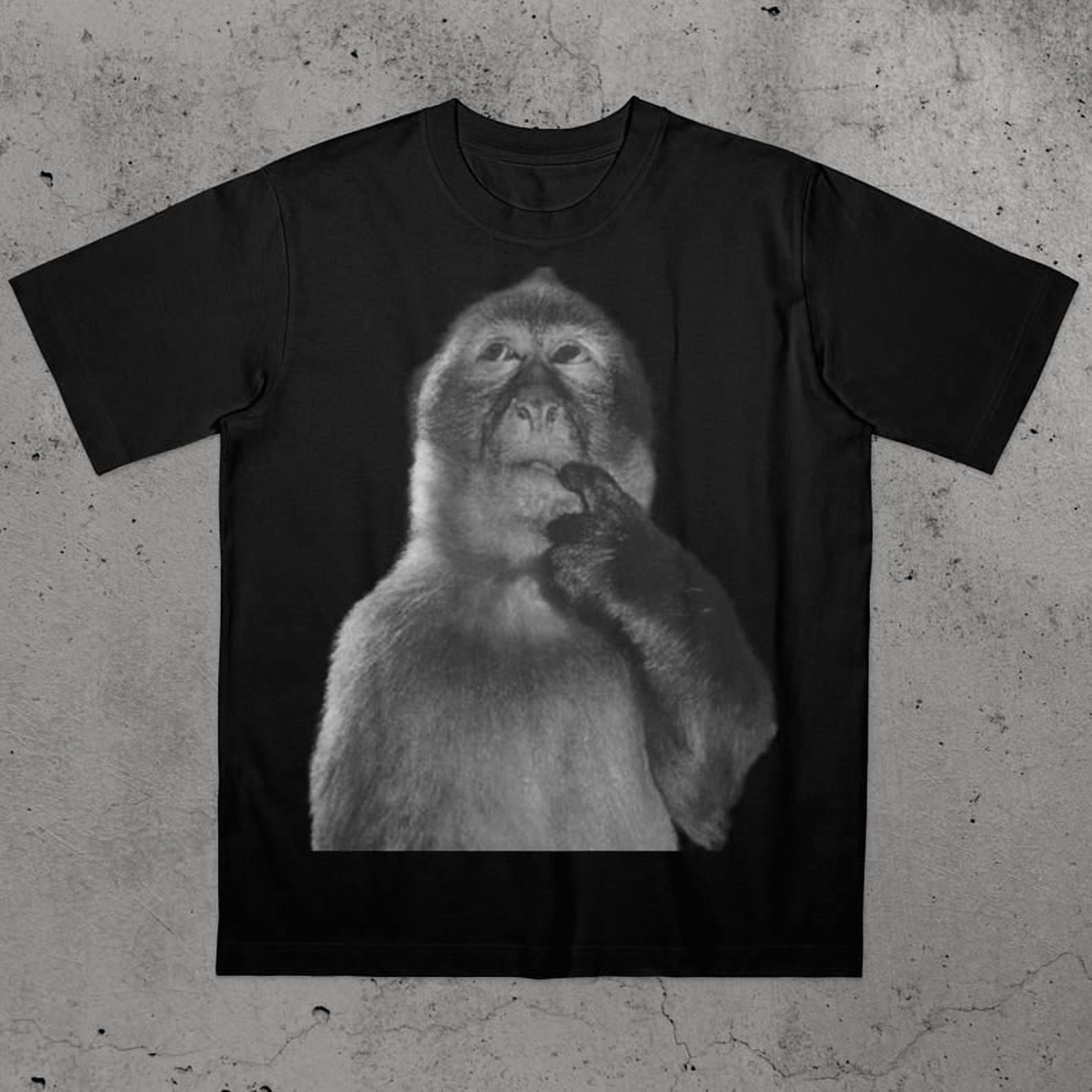 Gild Leaf Monkey Shirt, Stupid Meme Tshirt, Dank Memes Tee, 90S Vintage ...