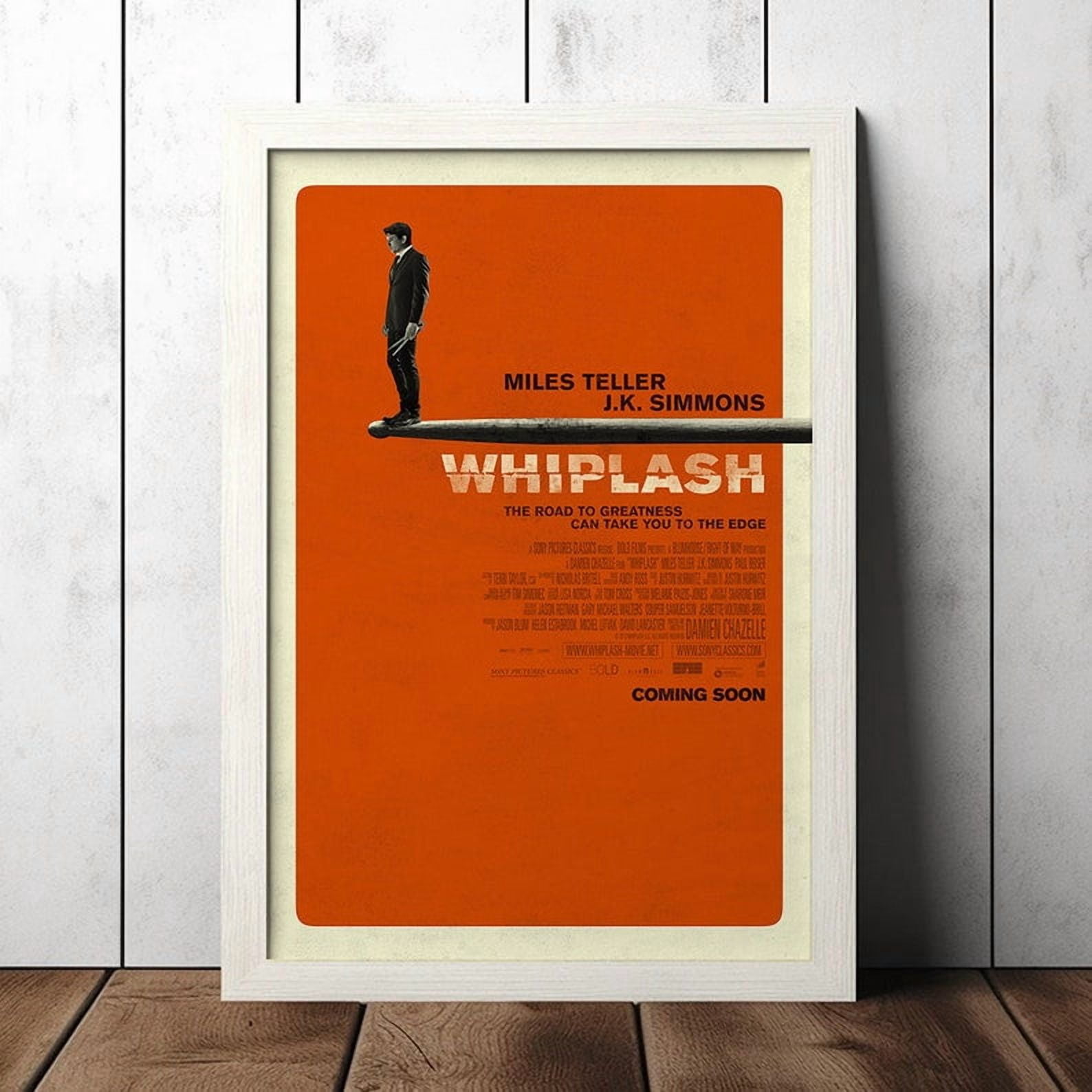 Gild Leaf Whiplash Classic Movie Poster - Film Fan Collectibles ...