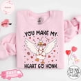 Gild Leaf You Make My Heart Go Honk Goose Sweatshirt - Walmart.com