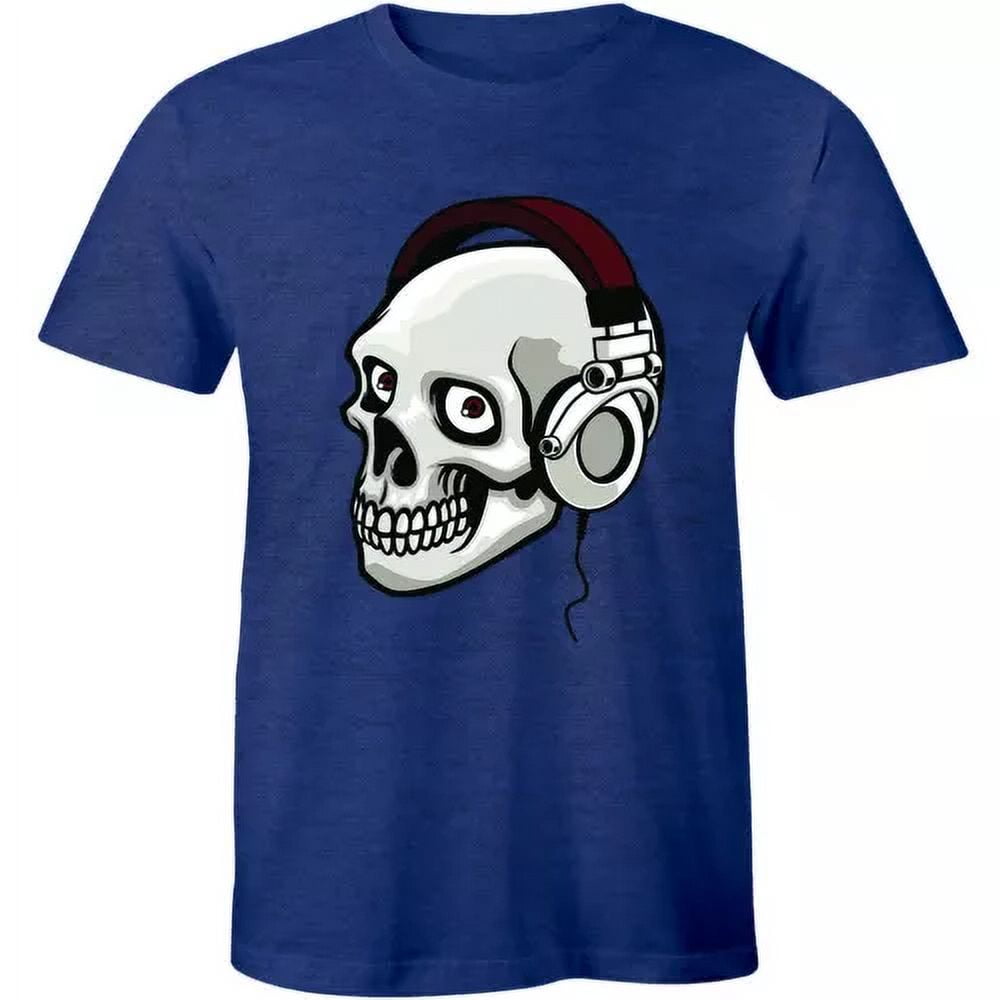 Gildan A Scary Fancy Skeleton Head Funny Halloween Party T-Shirt ...