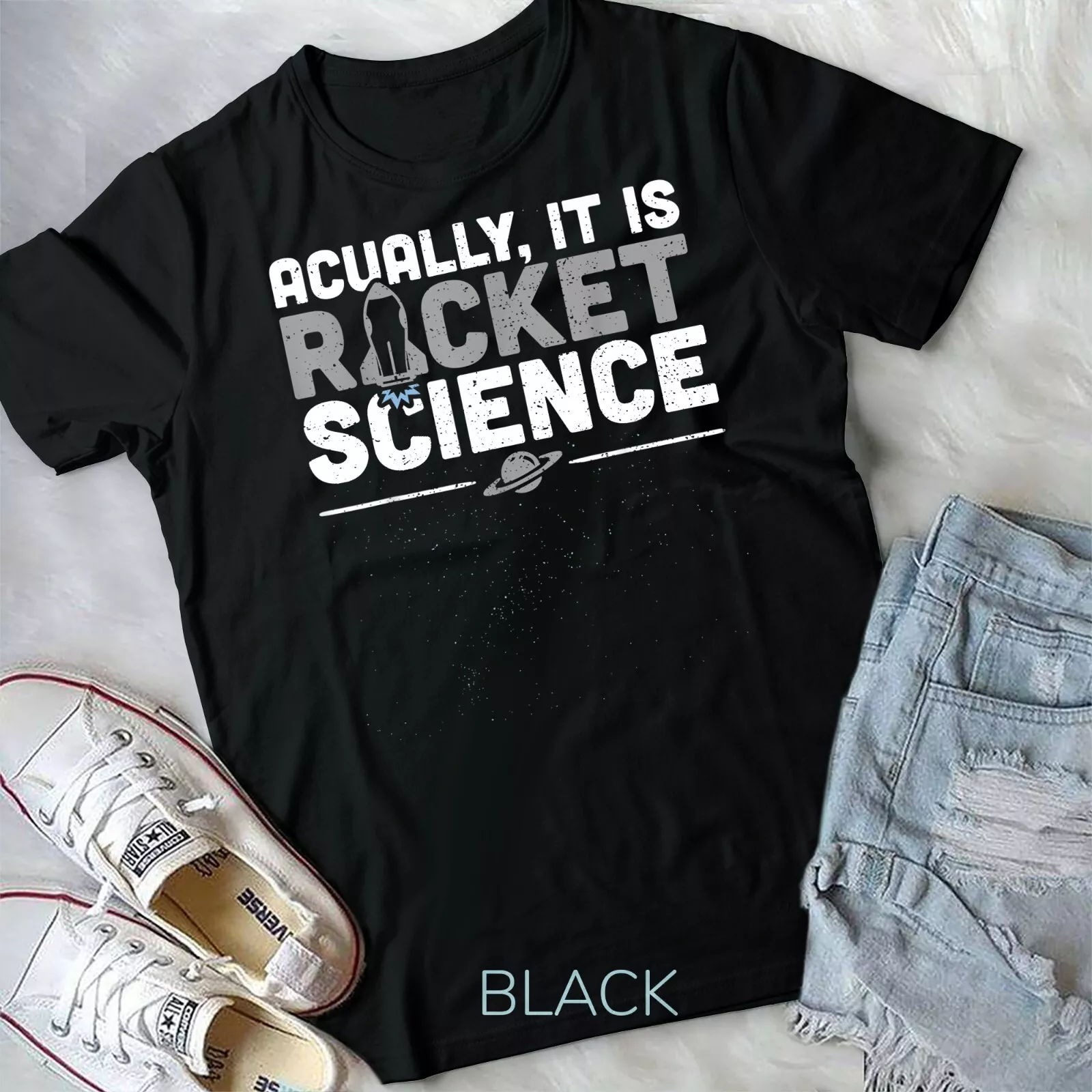 Gildan Actually It'S Rocket Science - Rocket Engineer T-Shirt Unisex T ...